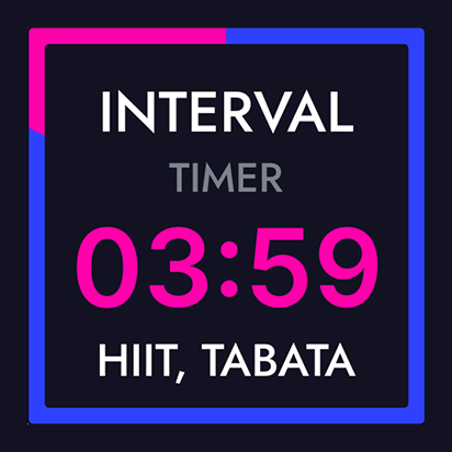 Top Timer for HIIT, EMOM, Tabata, Breath & more